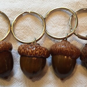 Acorn Key Ring - Etsy
