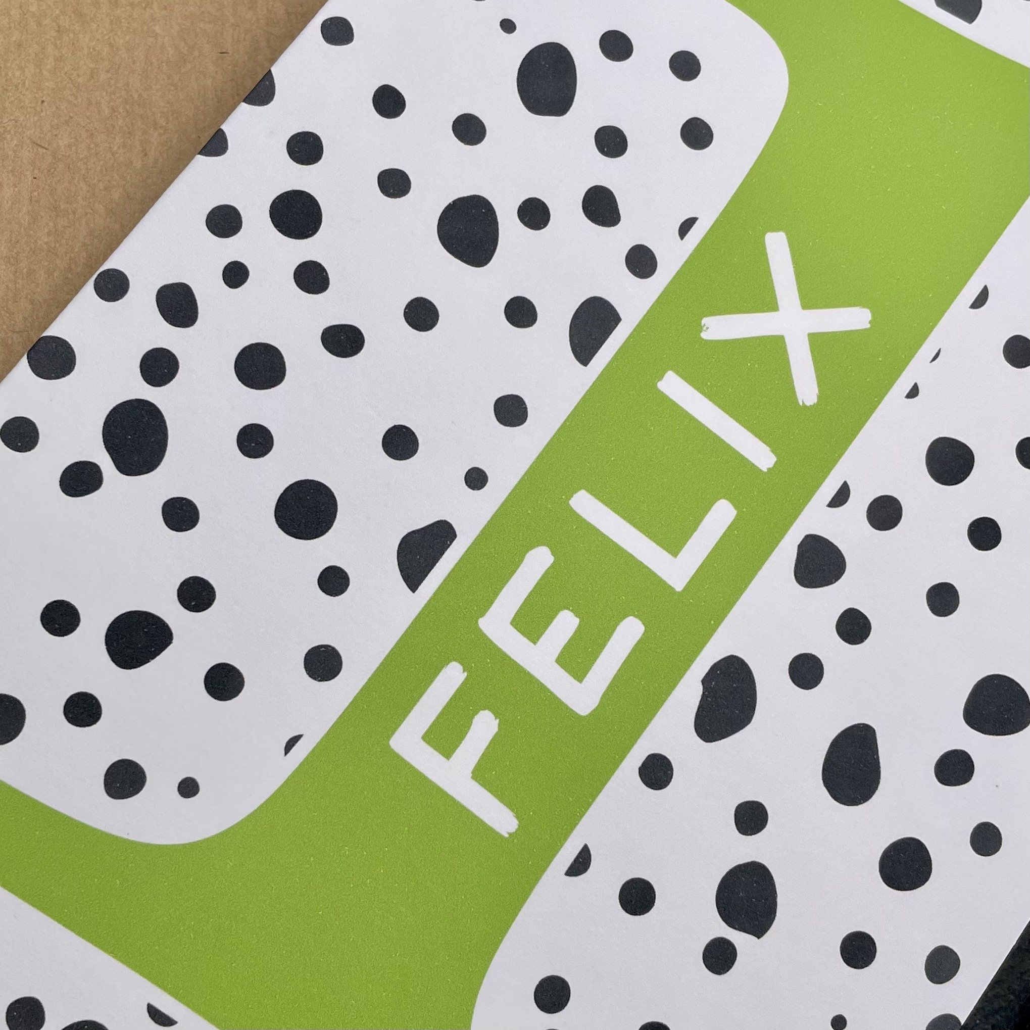 Spotty Personalised 1st Birthday Card First Birthday Card - Etsy UK