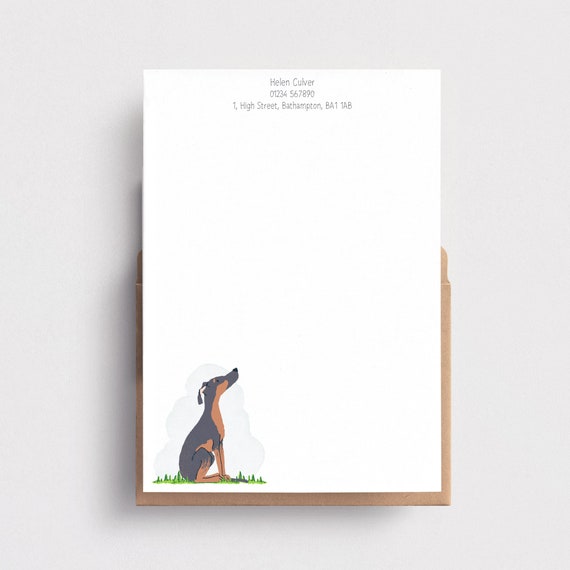 Dog Writing A Letter