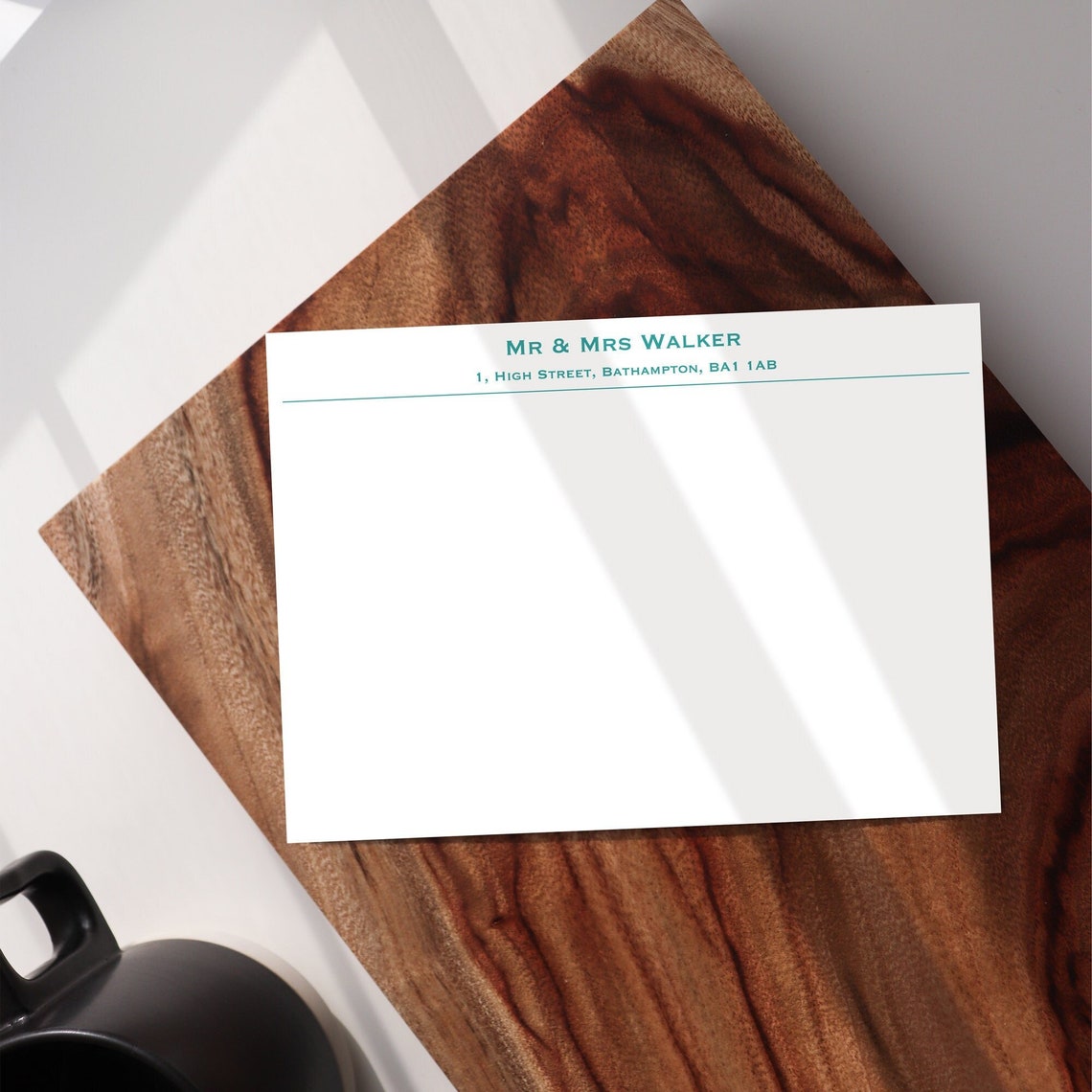 Correspondence Cards Choose Font and Colour Quality Note - Etsy UK