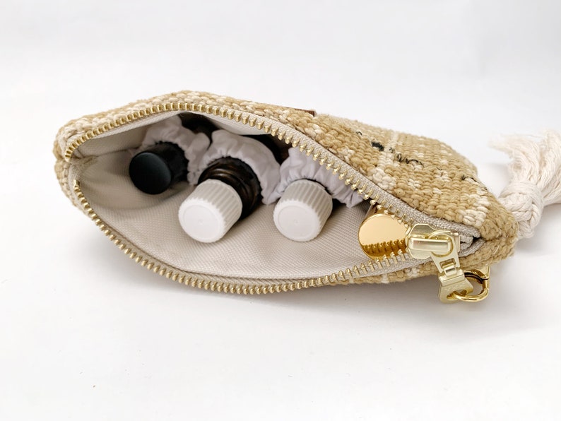 Boho Oil Pouch Mudcloth Essential Oil Bag Tribal Travel Oil - Etsy