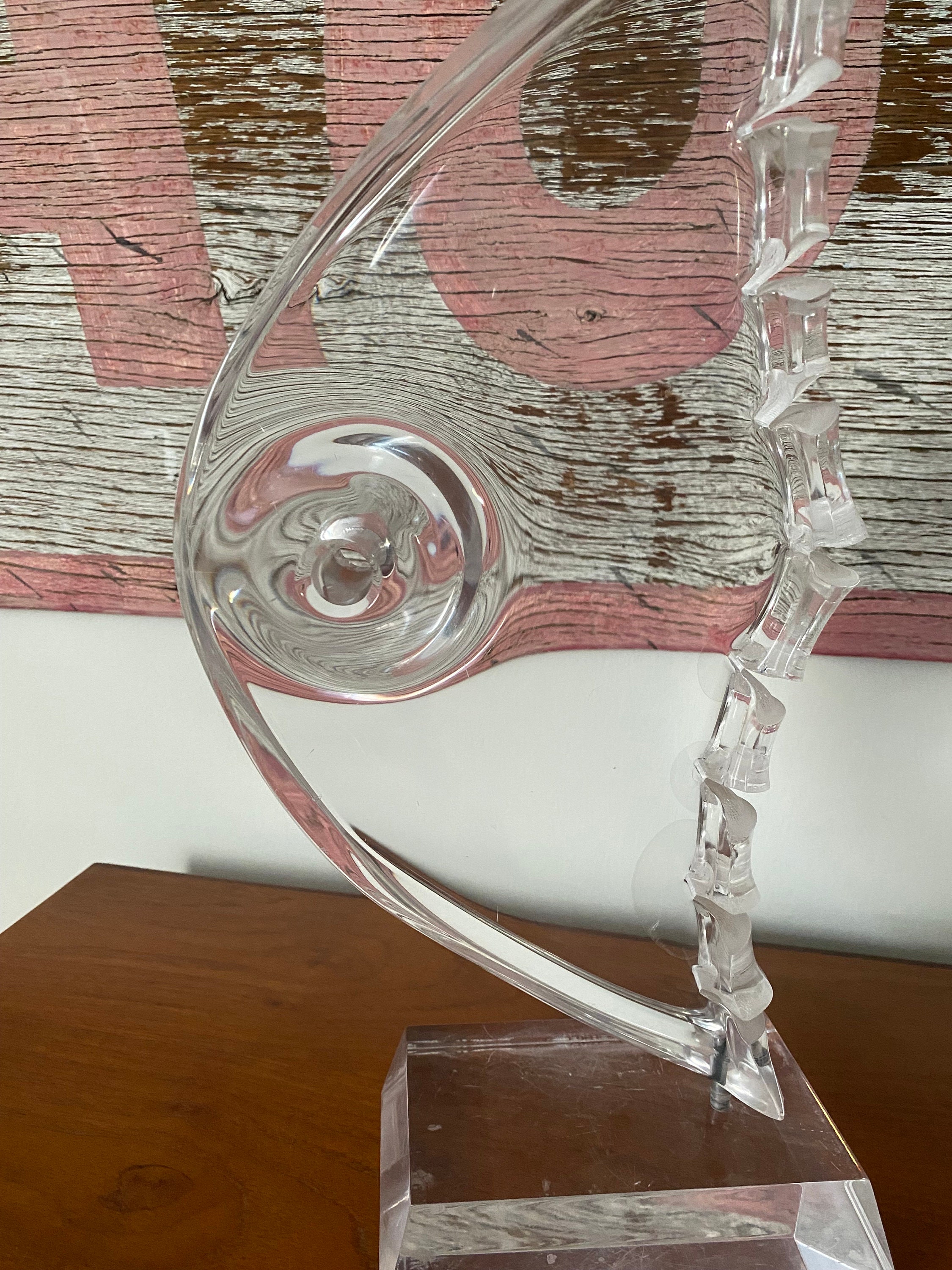 Astrolite Lucite Fish Sculpture 1970s - Etsy