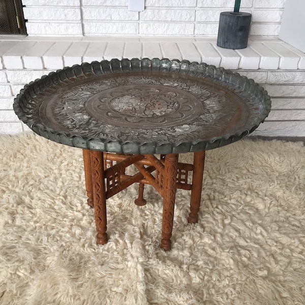 Persian Copper Table - Etsy