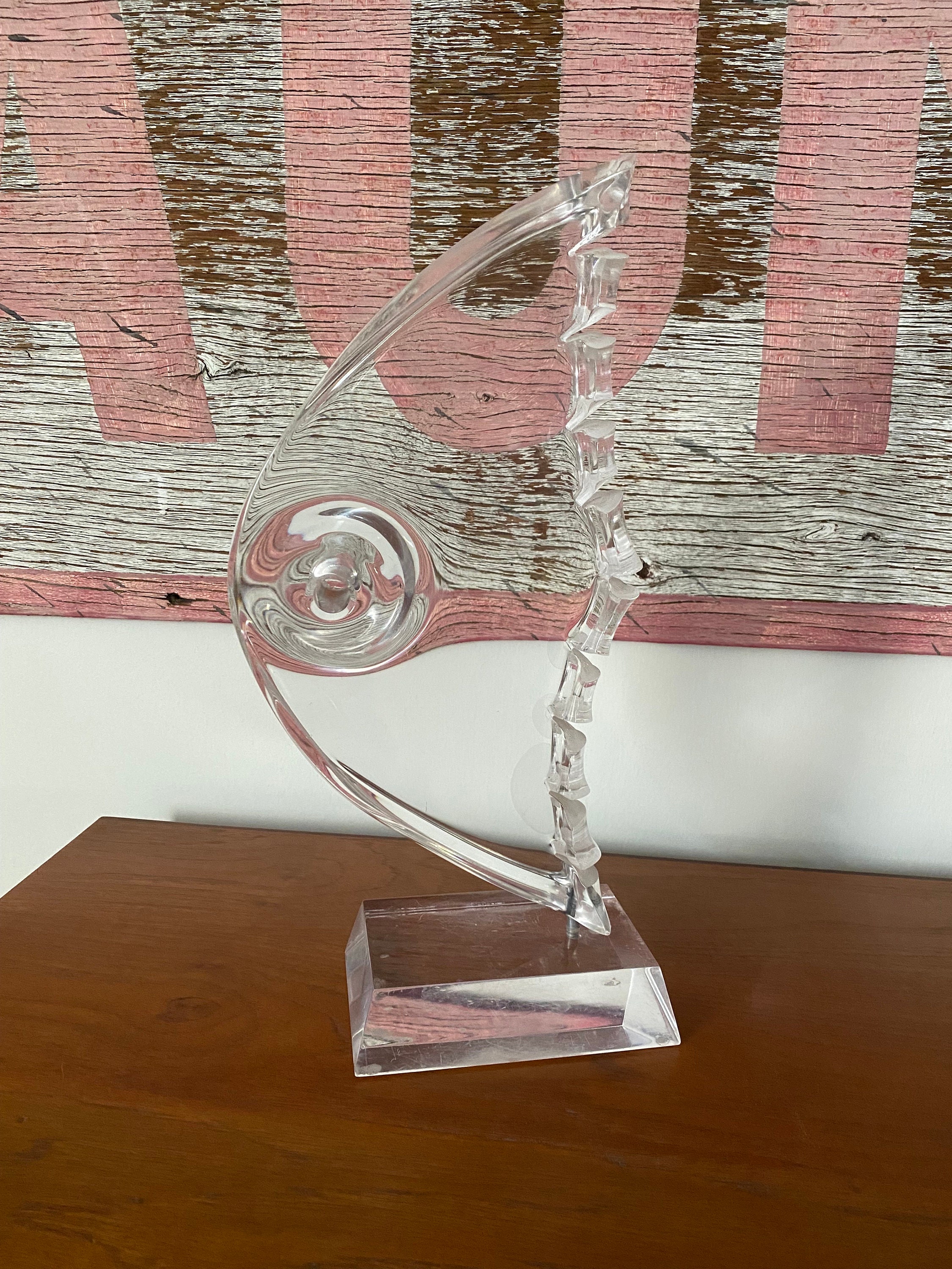 Astrolite Lucite Fish Sculpture 1970s - Etsy