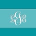 Custom Monogram Wallpaper - Etsy
