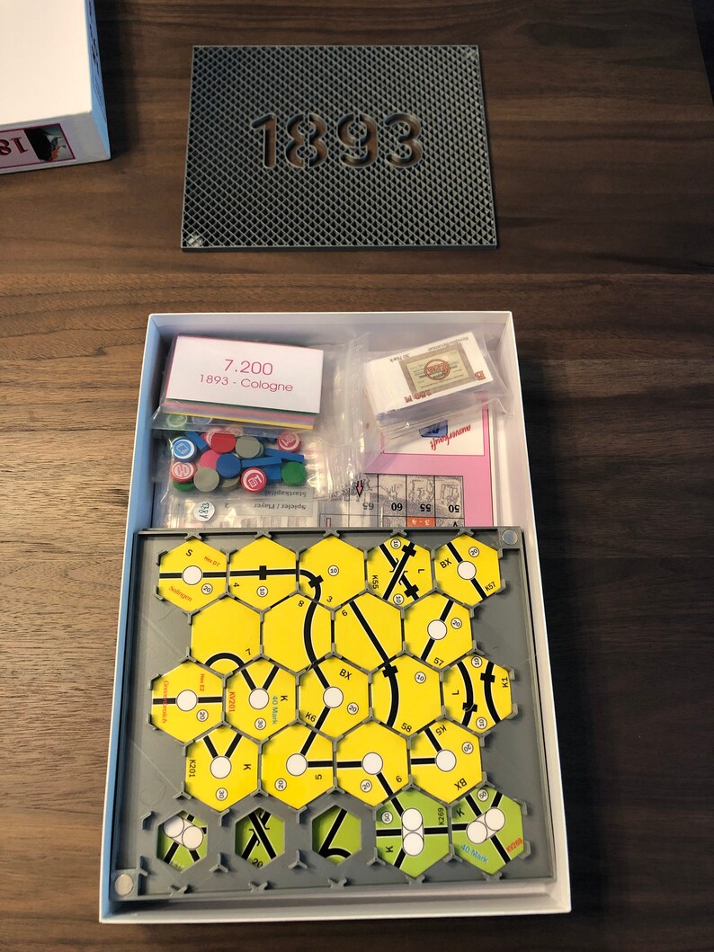 1893 Game Tile Organizer | Etsy