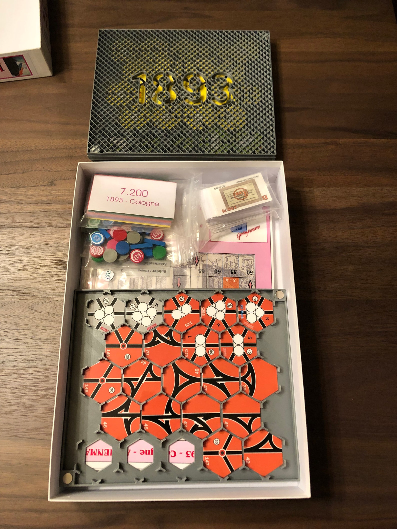 1893 Game Tile Organizer | Etsy