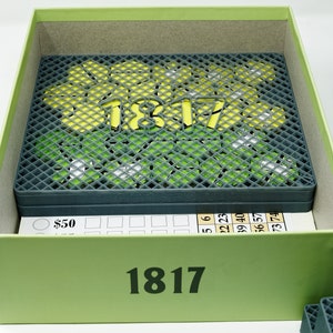 1817 Game Organizer 3D Print Files - Etsy