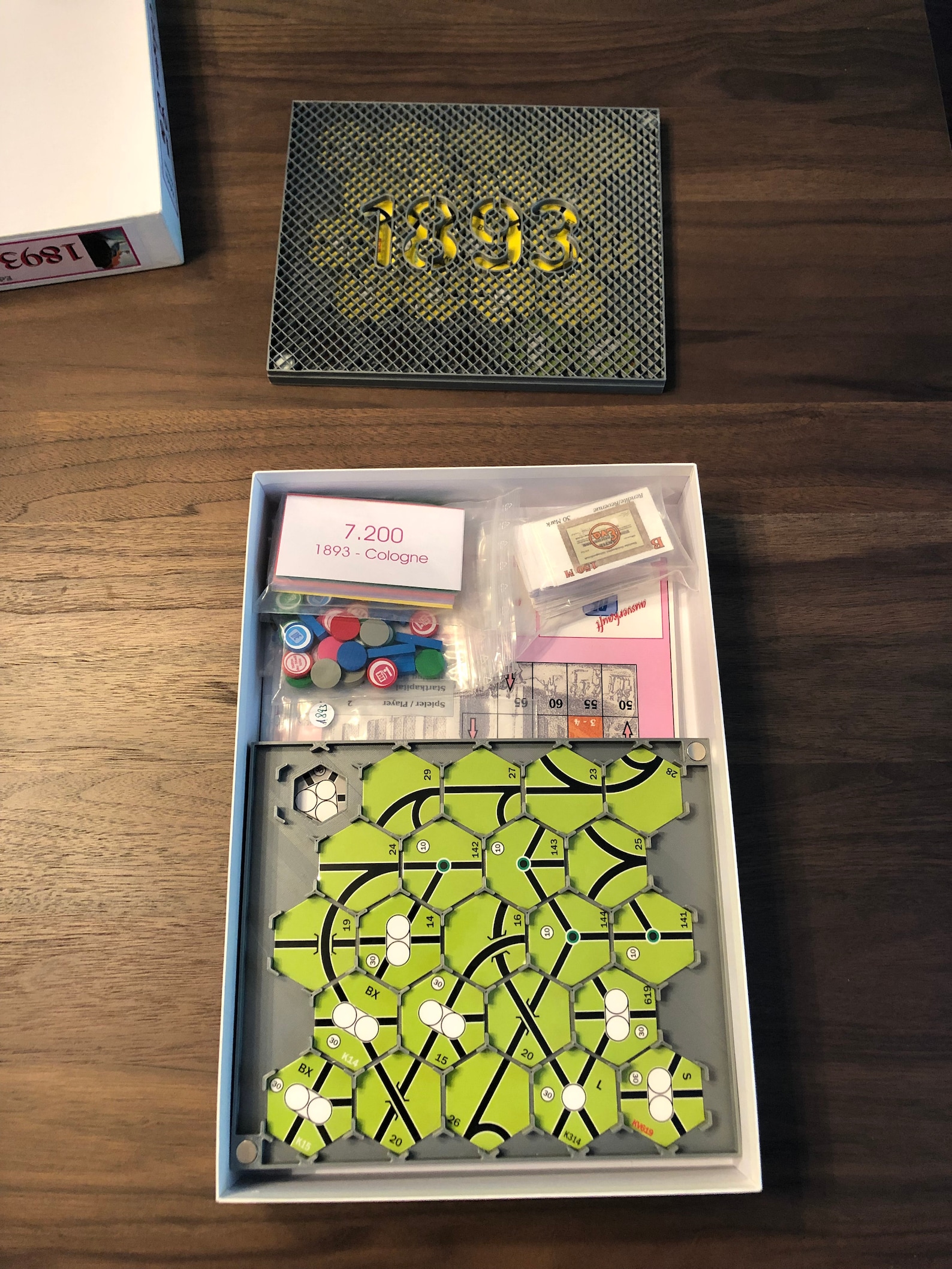 1893 Game Tile Organizer | Etsy