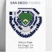 San Diego Padres Petco Park, MLB Stadium Map, Ballpark Map, Baseball ...