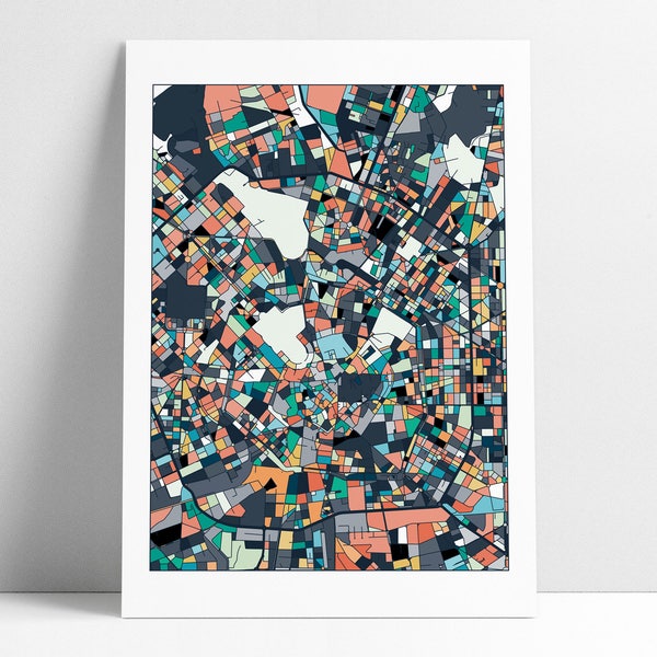 Unique Map of Italy - Etsy