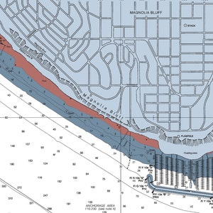 Seattle Washington Noaa Nautical Chart Map Poster Nautical - Etsy