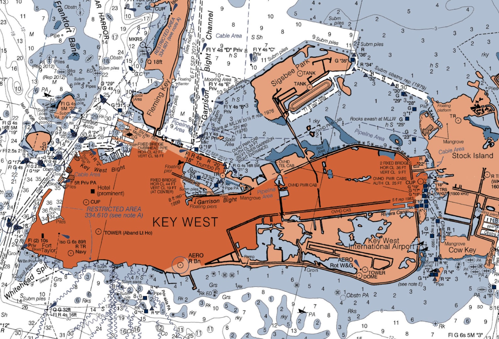 Florida Keys Nautical Chart Map Art Print Florida Keys Print - Etsy