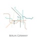 Berlin Metro Map Transit Map Subway Map Subway Poster Art - Etsy
