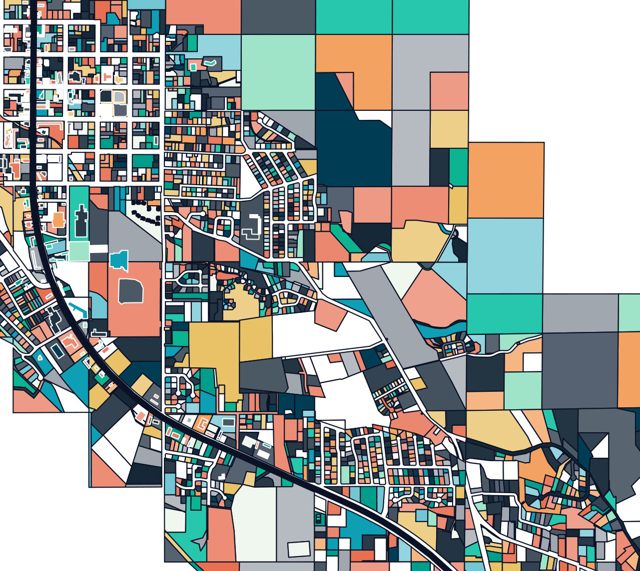 Moab Map Art Print Home Decor Moab UT Abstract Art Poster | Etsy