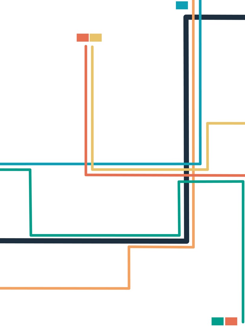 Oslo Metro Map Art Print: Minimalist Subway Design - Etsy
