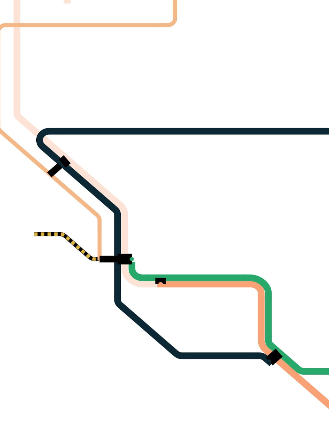 San Diego Trolley Map San Diego Trolley San Diego Map Art - Etsy
