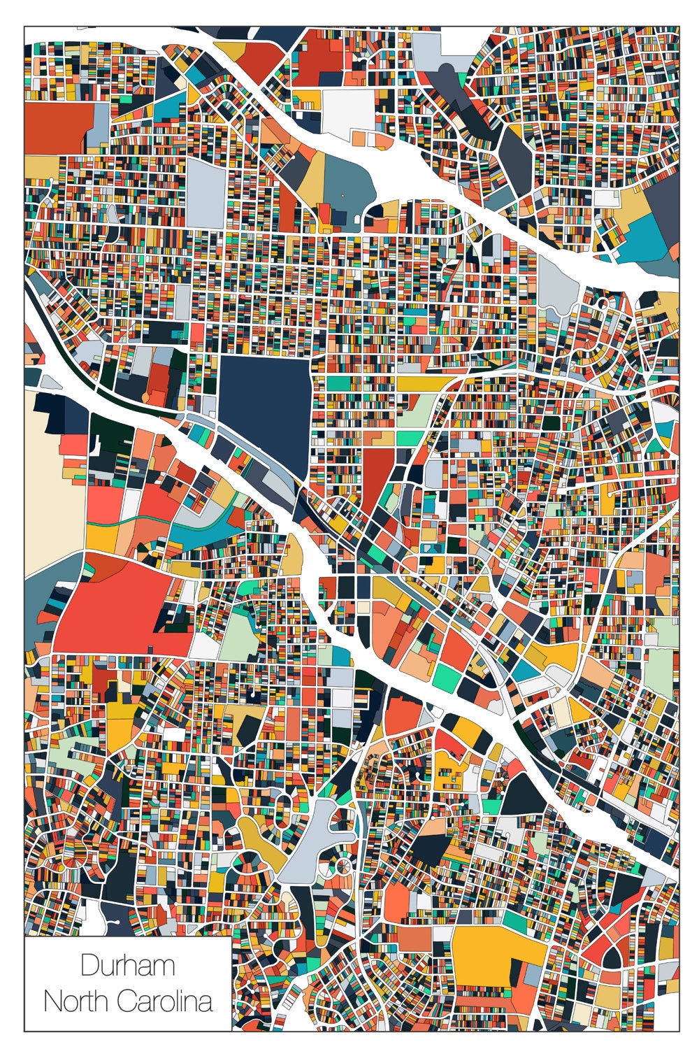 Downtown Durham Nc Map