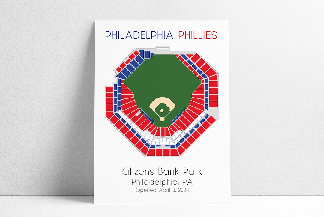 Philadelphia Phillies Citizens Bank Park Baseball Ballpark Stadium ...