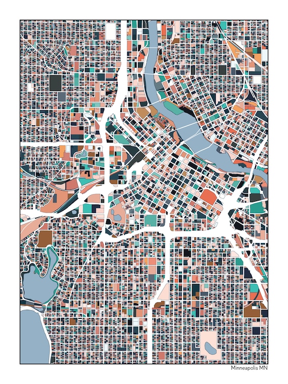 Minneapolis Minnesota Map Mapping Inequality