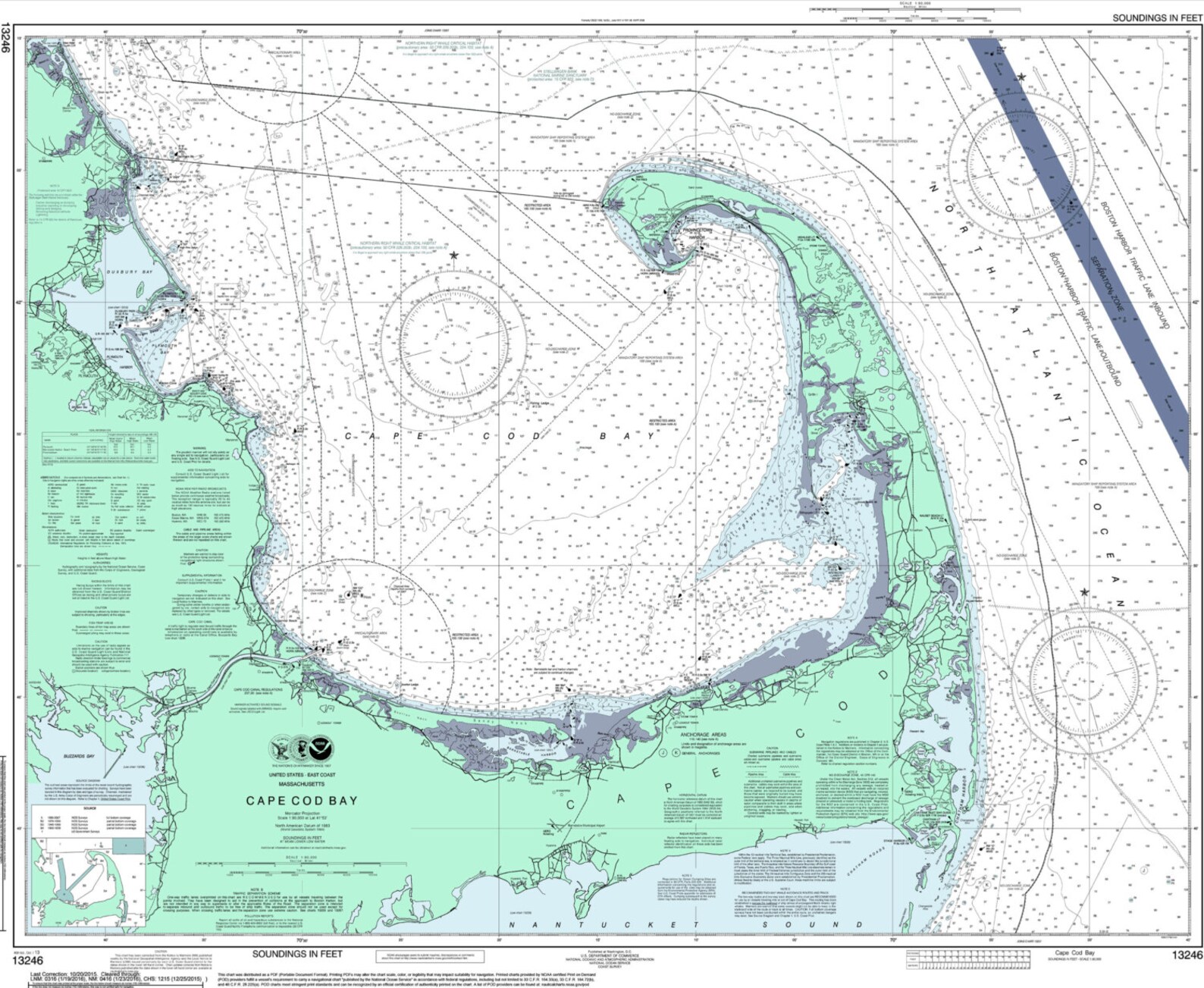 Cape Cod Nautical Chart Map Art Poster Print Cape Cod Wall - Etsy