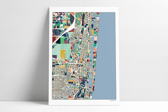 Mapa De Boca Ratón, Florida Boca Raton