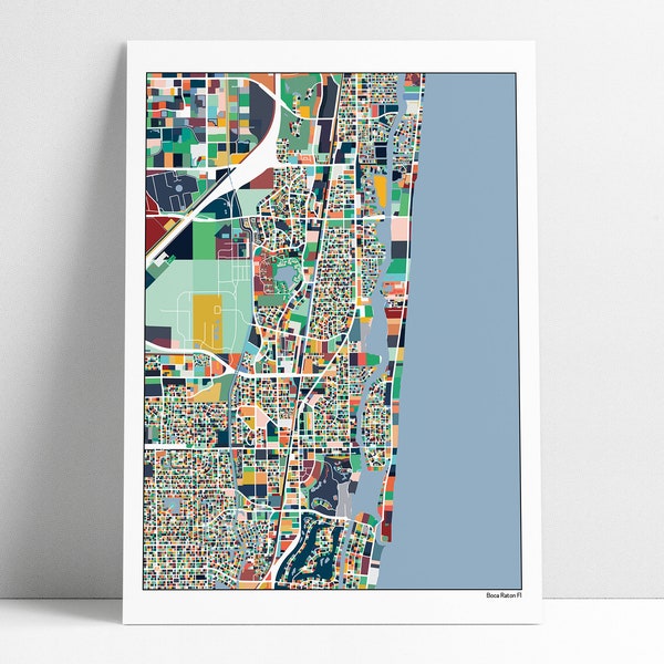 Boca Raton Florida Decor - Etsy