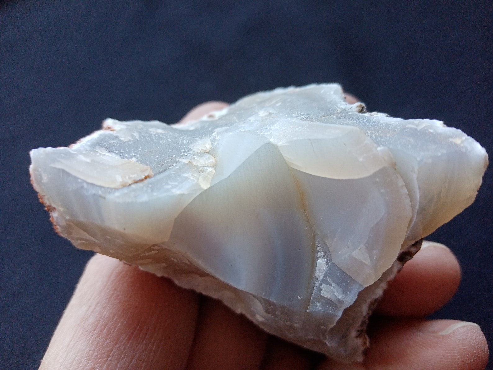 Raw Chalcedony Agate Crystal Agate Quartz Geode Rhodope | Etsy