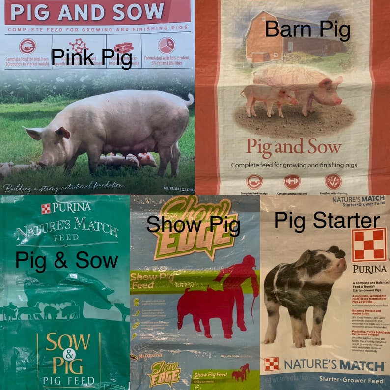 Empty Reusable Feed Sacks for Crafts - Etsy