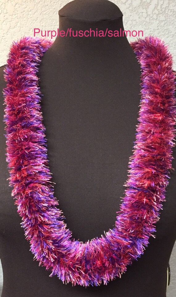 MADE-TO-ORDER Three-color Eyelash Lei in a Variety of Colors | Etsy