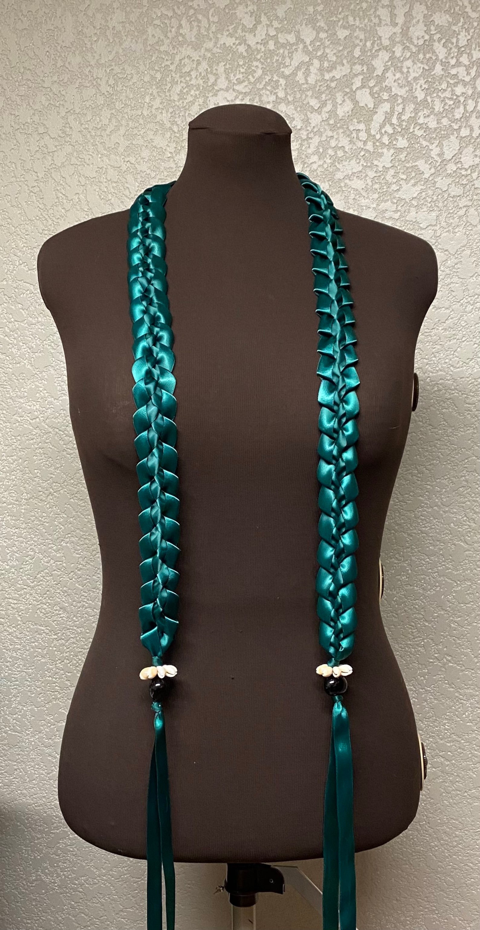 MADE TO ORDER 40 Long Satin Ribbon Lei With 2 Strands in a - Etsy
