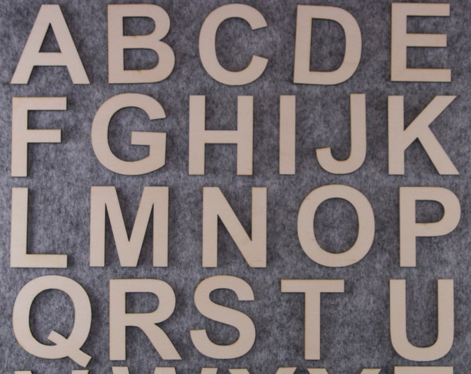 Georgia Font Number Set 0-9 3mm Plywood 10 Characters - Etsy