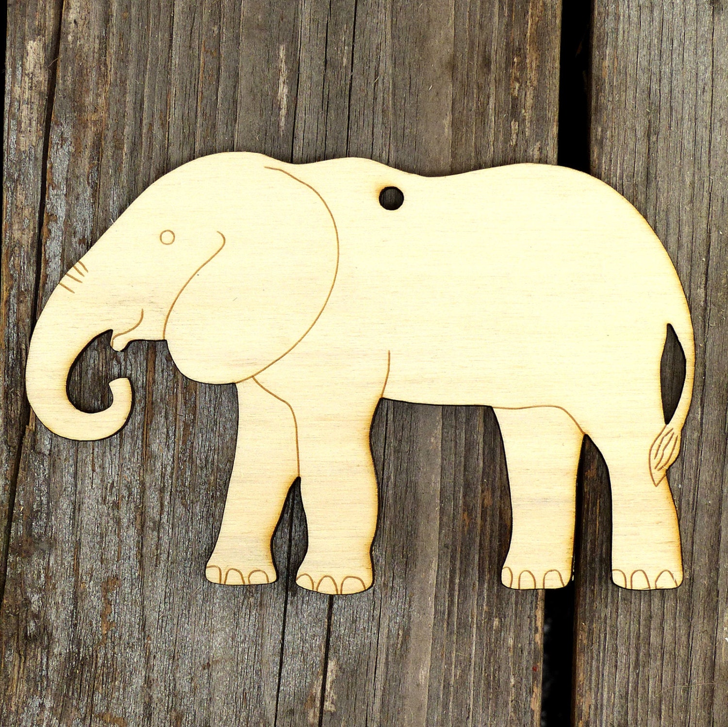 10x Wooden Elephant Walking Craft Shapes 3mm Plywood Safari - Etsy