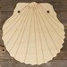 10x Wooden Scallop Shell Craft Shapes 3mm Plywood Sealife Seaside - Etsy