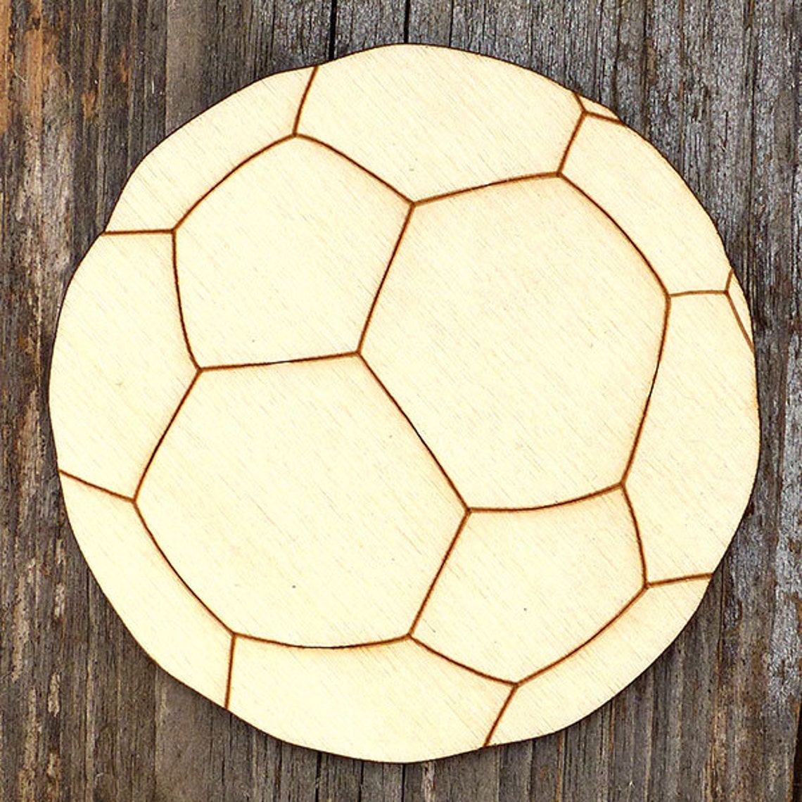 10x Wooden Football Craft Shapes 3mm Plywood - Etsy