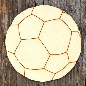 10x Wooden Football Craft Shapes 3mm Plywood - Etsy UK