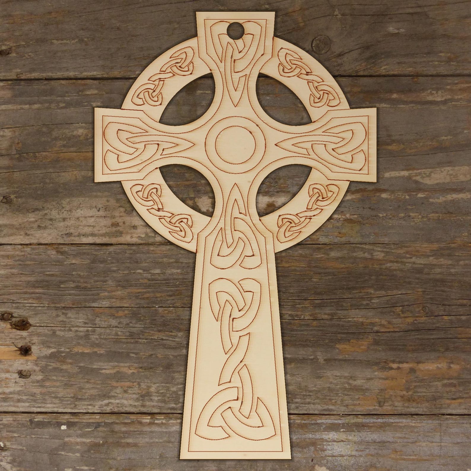 10x Wooden Traditional Celtic Christian Cross Craft Shape Religious - Etsy