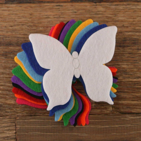 Felt Butterfly - Etsy