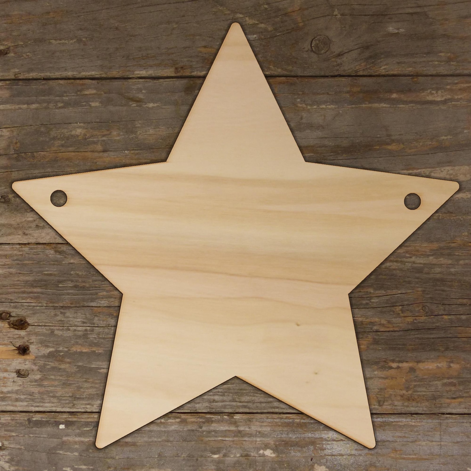 10x Wooden Star 5 Pointed Craft Shape in 3mm Ply Space Christmas - Etsy