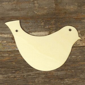 10x Wooden Simple Bird Craft Shape 3mm Ply - Etsy
