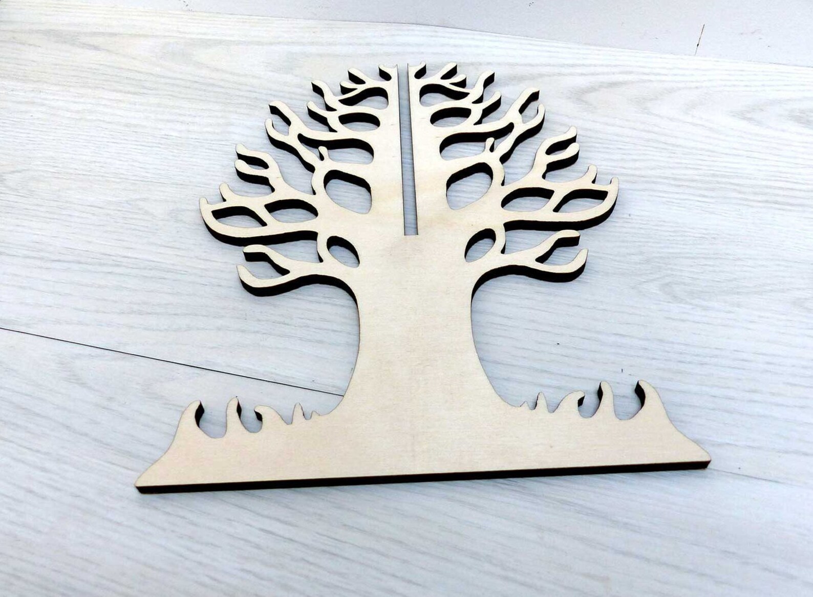 Laser Cut Slot Together Tree Simple Craft Shapes 6mm Birch - Etsy