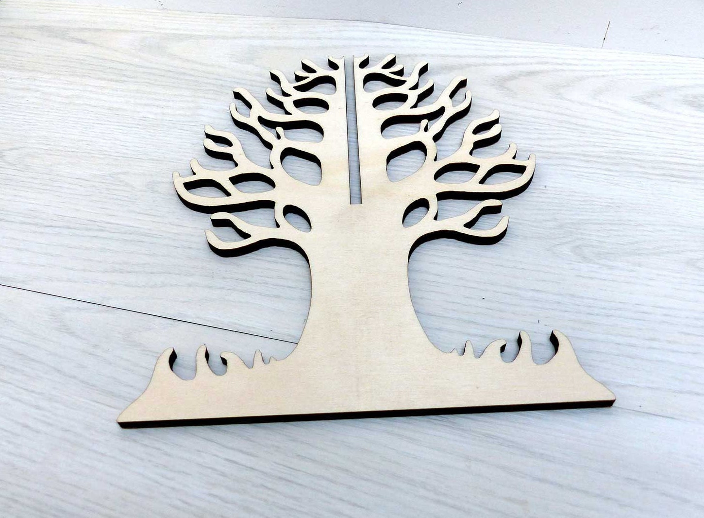 Laser Cut Slot Together Tree Simple Craft Shapes 6mm Birch - Etsy
