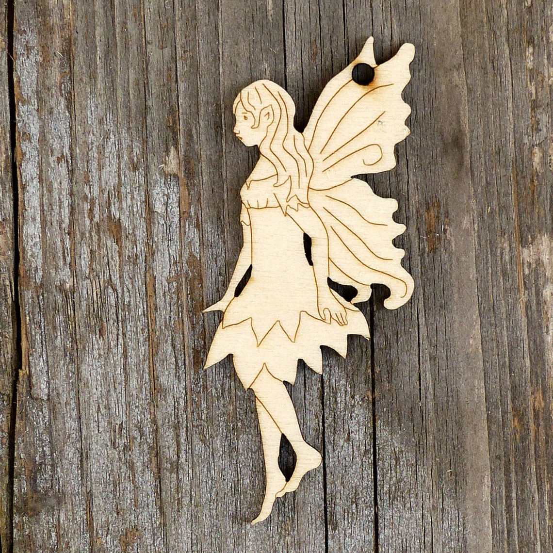 10x Wooden Fairies Hovering Craft Shapes 3mm Plywood Classic - Etsy