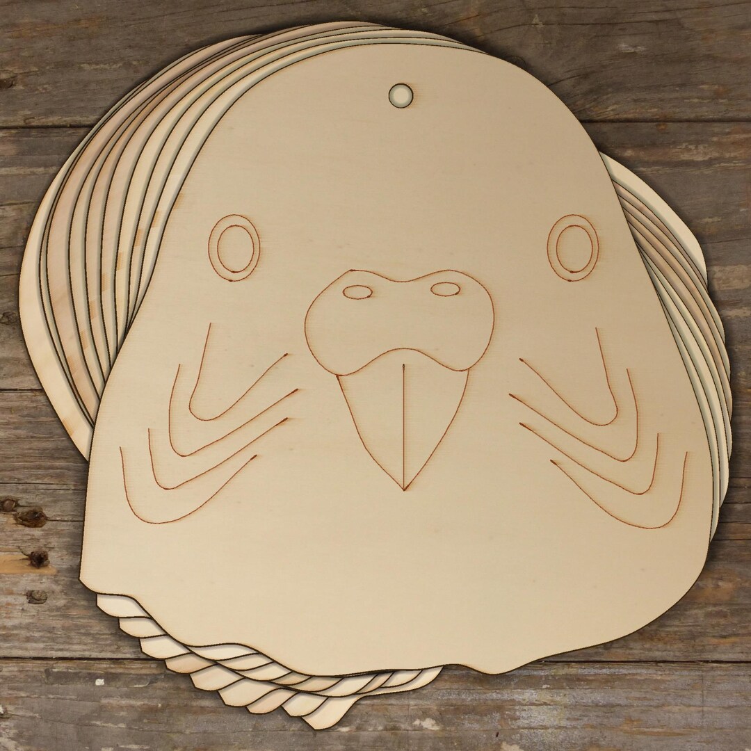 10x Wooden Budgie Face Comic Craft Shape 3mm Ply Domesticated Birds - Etsy