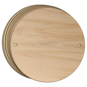 10x Wooden Plain Round Circles Craft Shapes 3mm Plywood - Etsy