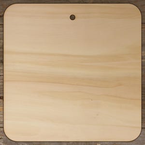10x Wooden Square Rounded Corners Craft Shape 3mm Plywood Geometric - Etsy