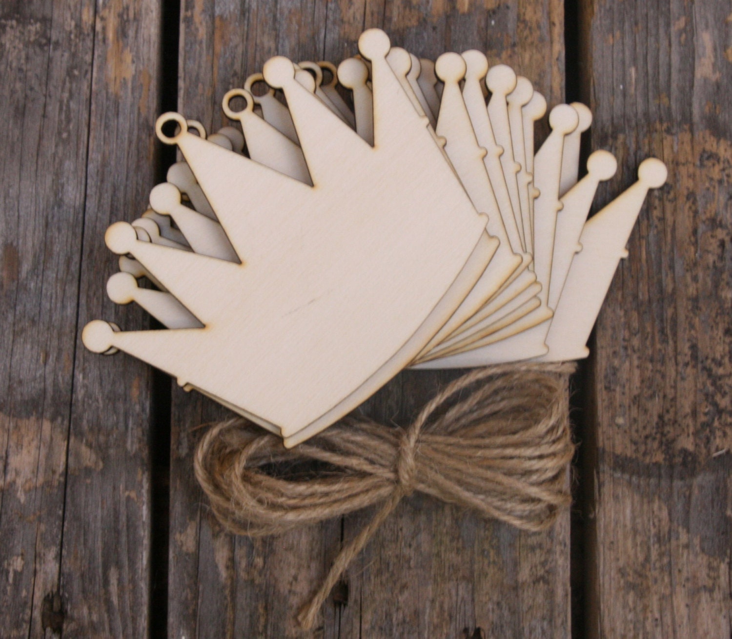 10x Wooden Prince Crown Craft Shape 3mm Ply Great for children | Etsy