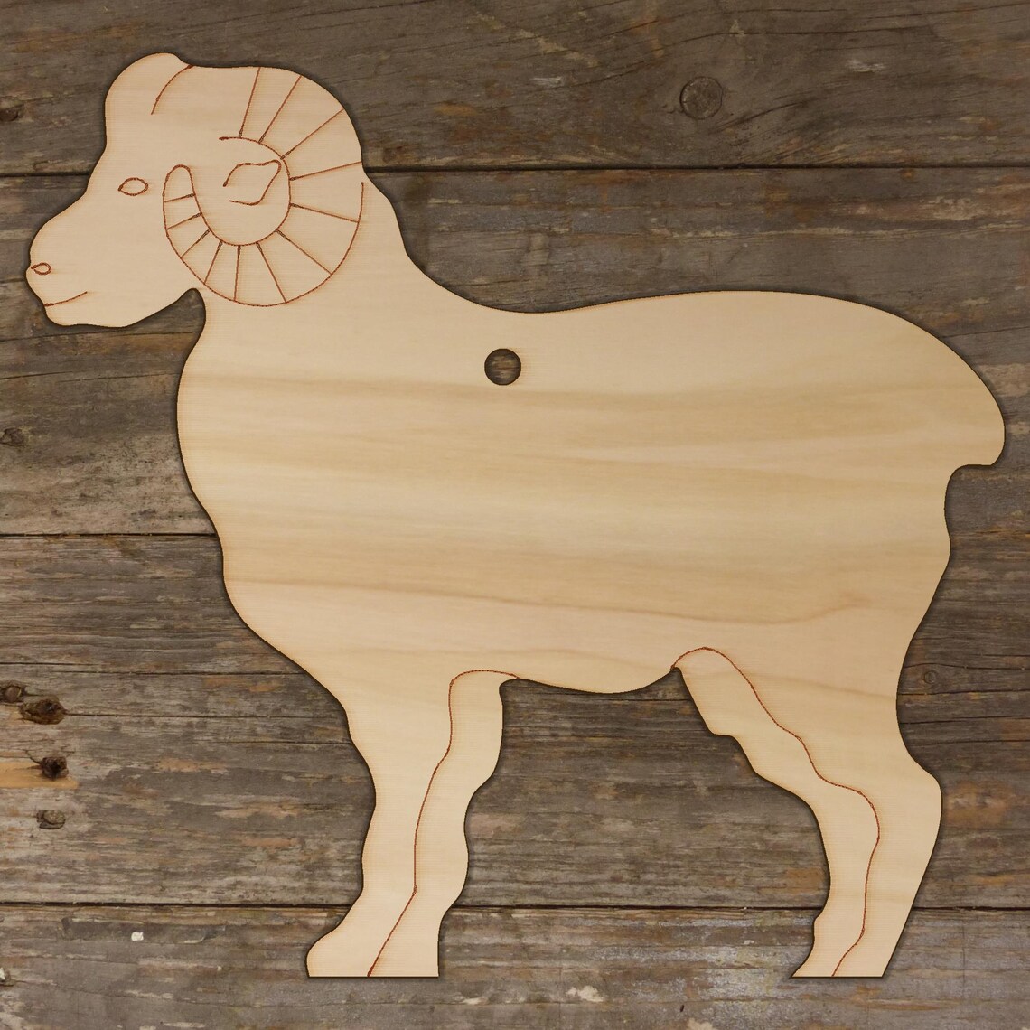 10x Wooden Ram Standing Craft Shapes 3mm Plywood Animals Farming - Etsy