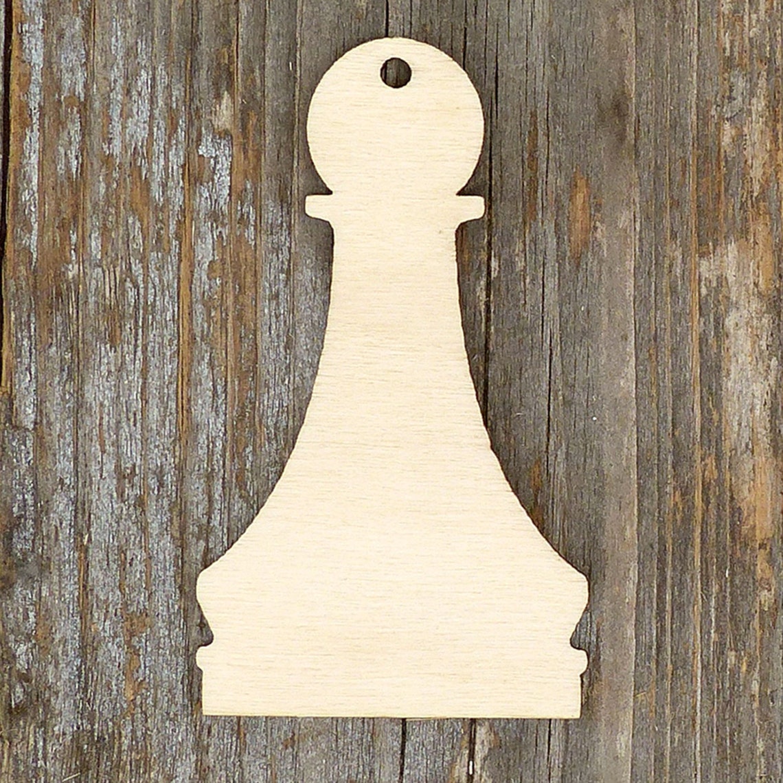10x Wooden Pawn Chess Piece Craft Shapes 3mm Plywood Human - Etsy