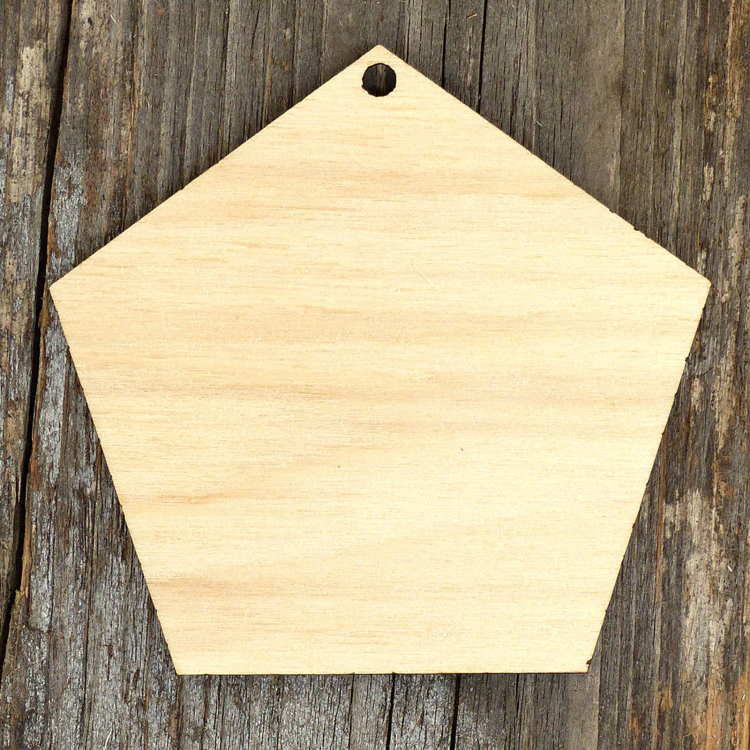 10x Wooden Pentagon Craft Shape 3mm Plywood Geometric 5 Sided - Etsy